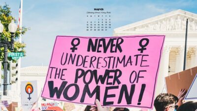 Women's History Month 2023 - 20 FREE wallpaper calendars!