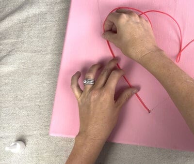 DIY neon sign? YES!! It's so fun, easy, & affordable to make!