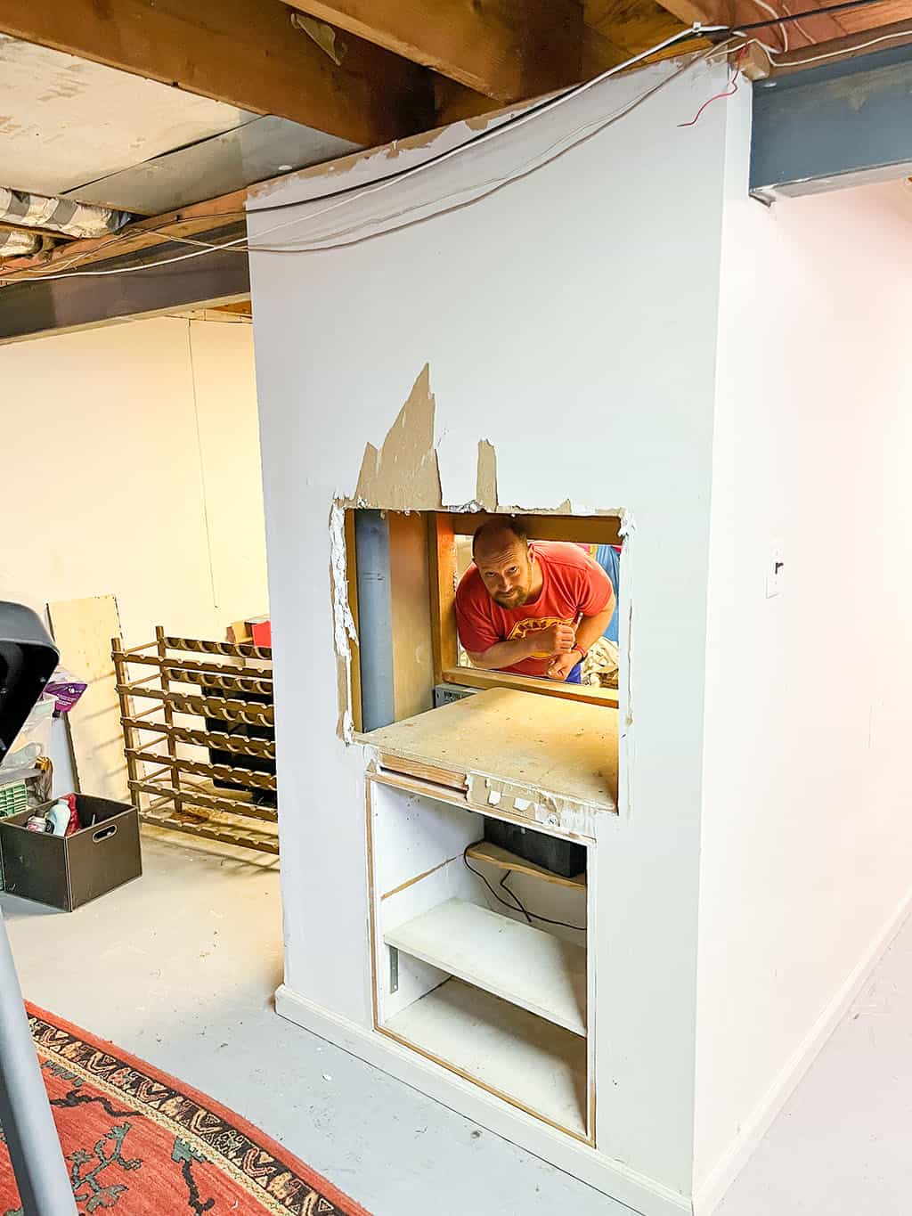 DIY basement update on a small budget — Phase 1 progress
