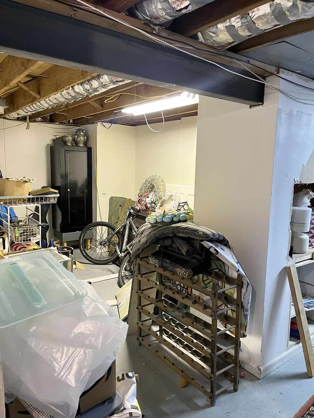 DIY basement update on a small budget — Phase 1 progress