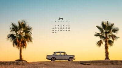 July 2023 wallpapers – 45 FREEBIES for desktop & phones!