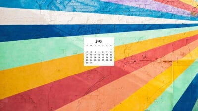 July 2023 wallpapers – 45 FREEBIES for desktop & phones!