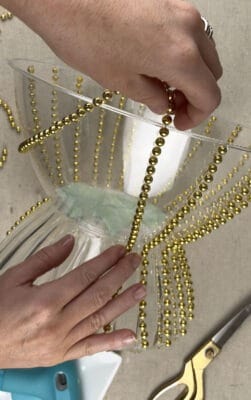 Beaded flower pot – An easy, affordable, and fun DIY!