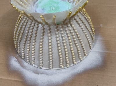 Beaded flower pot – An easy, affordable, and fun DIY!