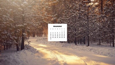 December 2023 wallpapers – 96 FREEBIES for desktop & phones!