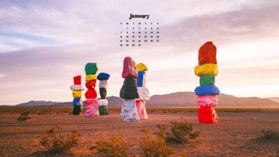 January 2024 wallpapers – 60 FREEBIES for desktop & phones!