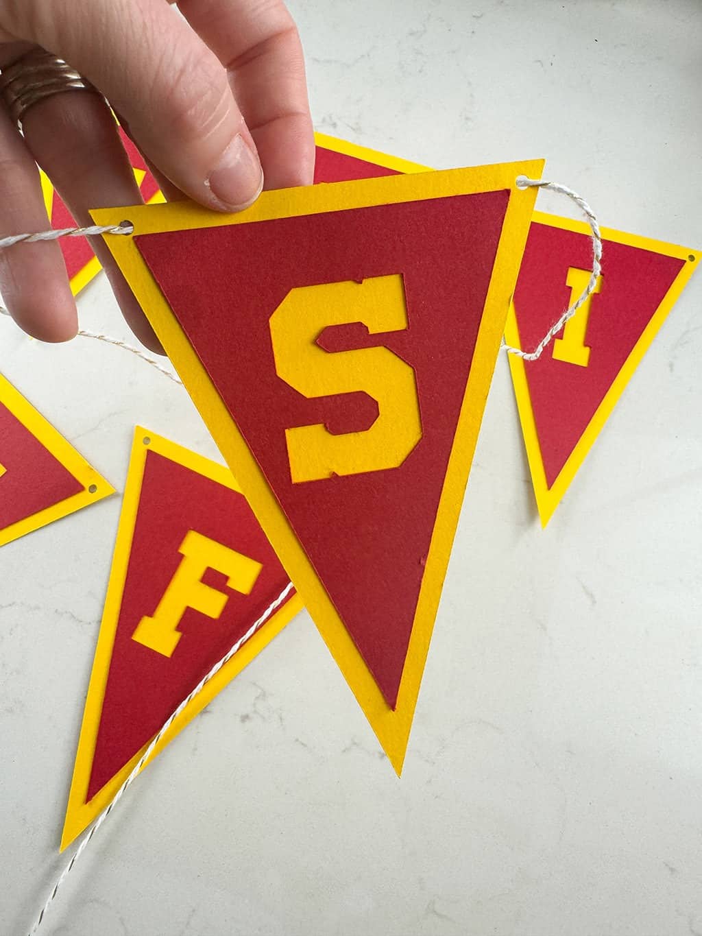 Super Bowl decorations - DIY ideas - Let's go Kansas City Chiefs!