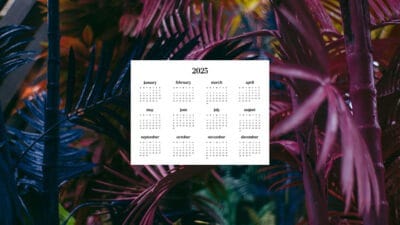 2025 desktop wallpapers – 55 FREE options Sun. & Mon. + no cal