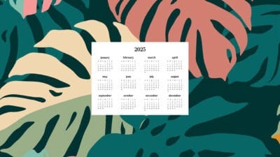 2025 desktop wallpapers – 55 FREE options Sun. & Mon. + no cal