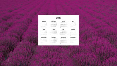 2025 desktop wallpapers – 55 FREE options Sun. & Mon. + no cal