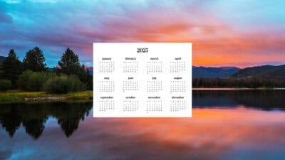 2025 desktop wallpapers – 55 FREE options Sun. & Mon. + no cal