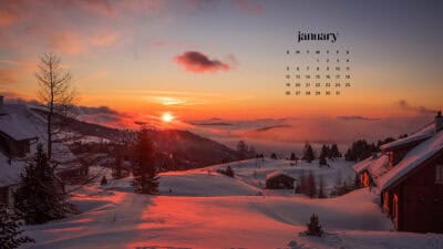 January 2025 wallpapers – 55 FREEBIES for desktop & phones!