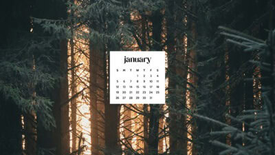January 2025 wallpapers – 55 FREEBIES for desktop & phones!