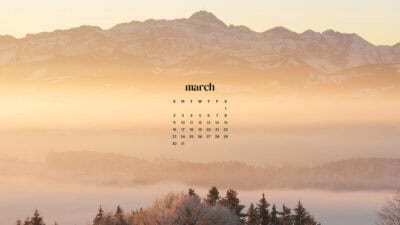 March 2025 wallpapers – 55 freebies for desktop & phones!
