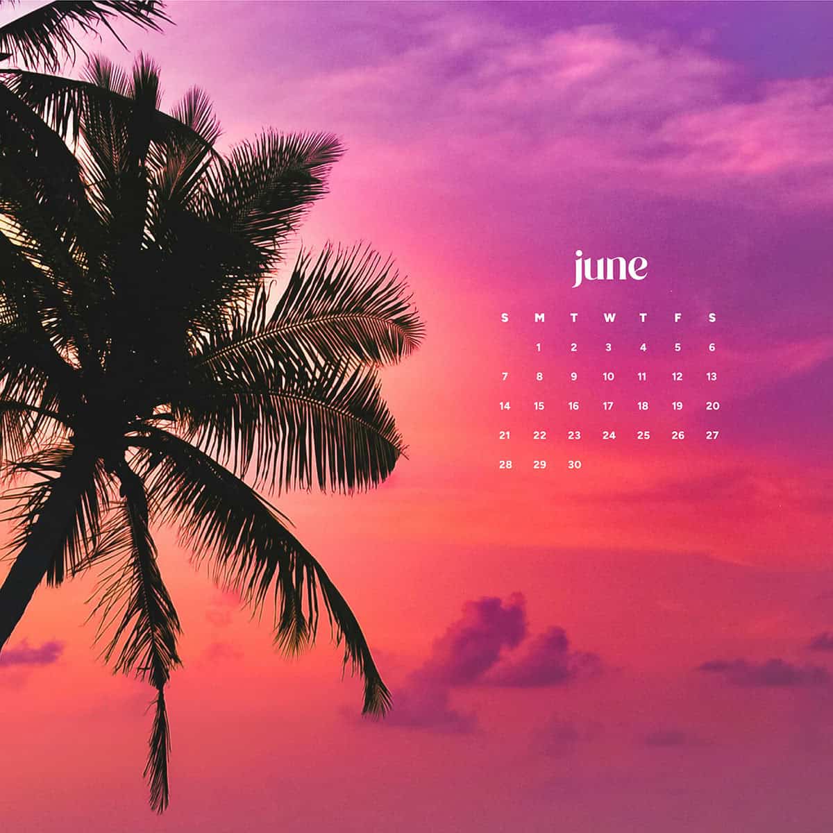 June 2026 wallpapers – 47 FREEBIES for desktop & phones!